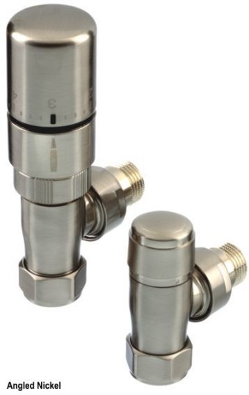 Ideal Thermostatic TRV Angle Valves – BTU Radiators