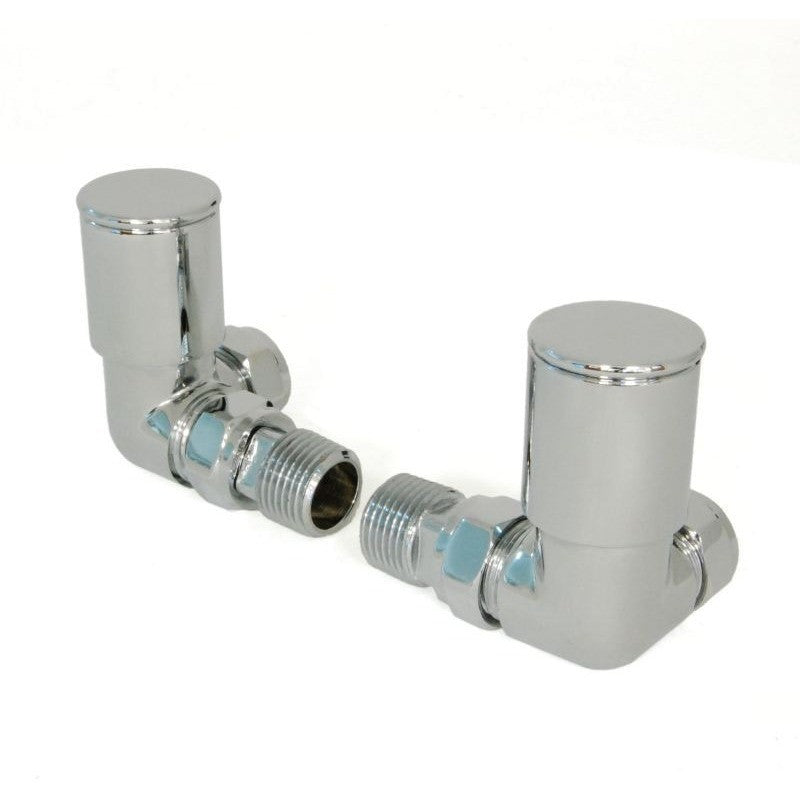 Essential Manual Corner Modern Radiator Valves – BTU Radiators
